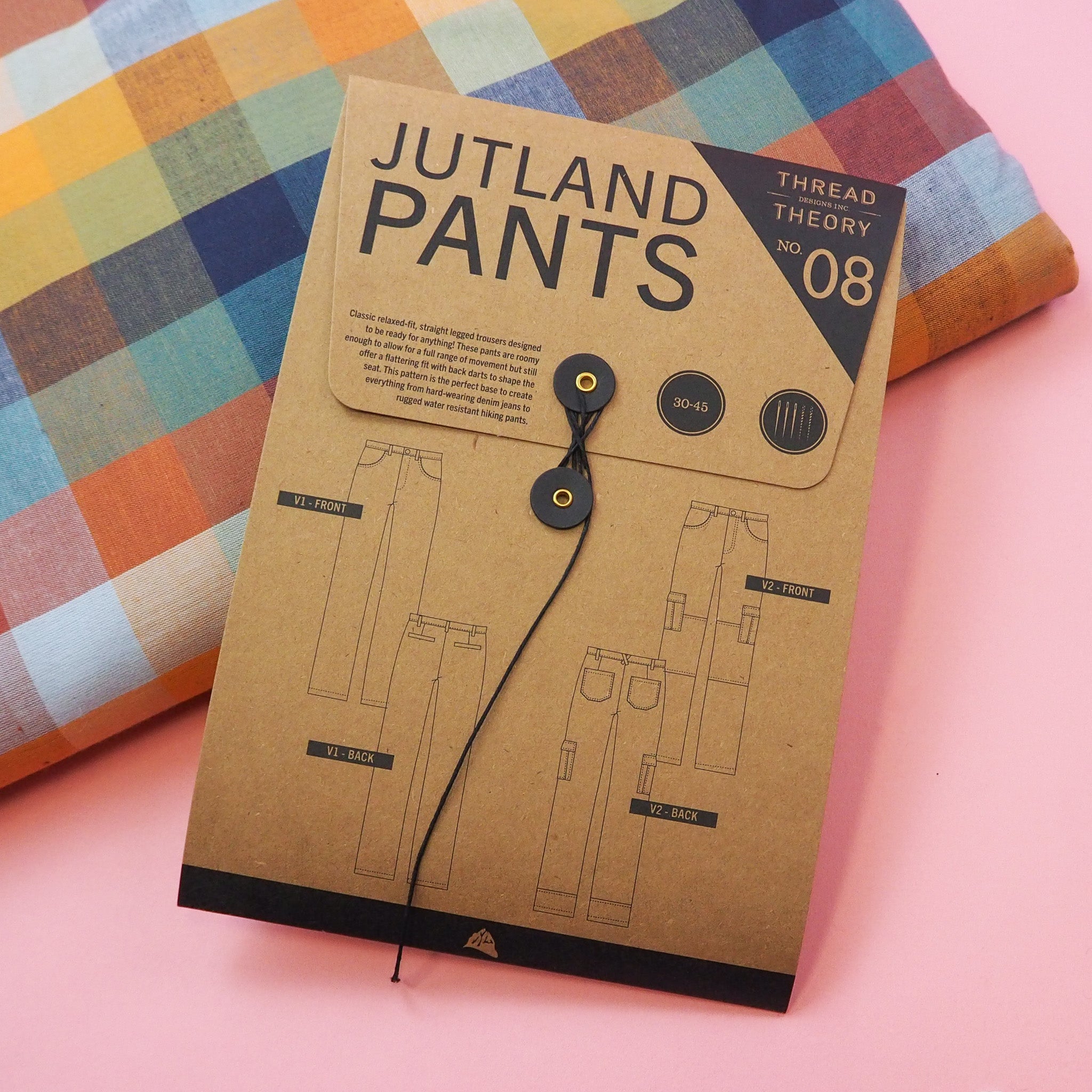 Jutland Pants Pattern - Thread Theory Patterns – Grid Fabrics
