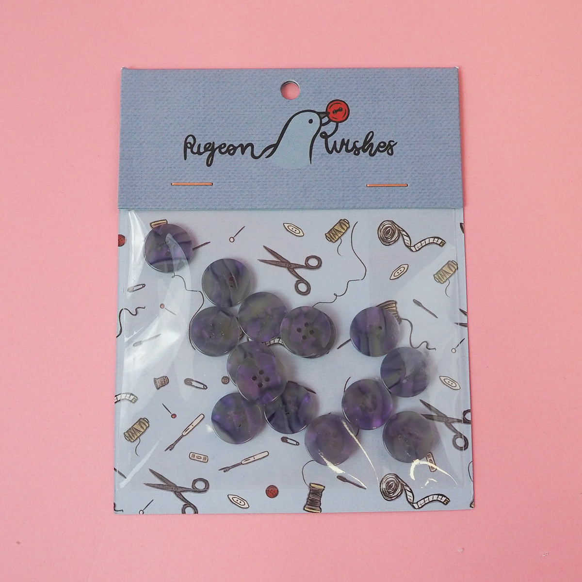 Quartz 15mm Buttons – Grid Fabrics