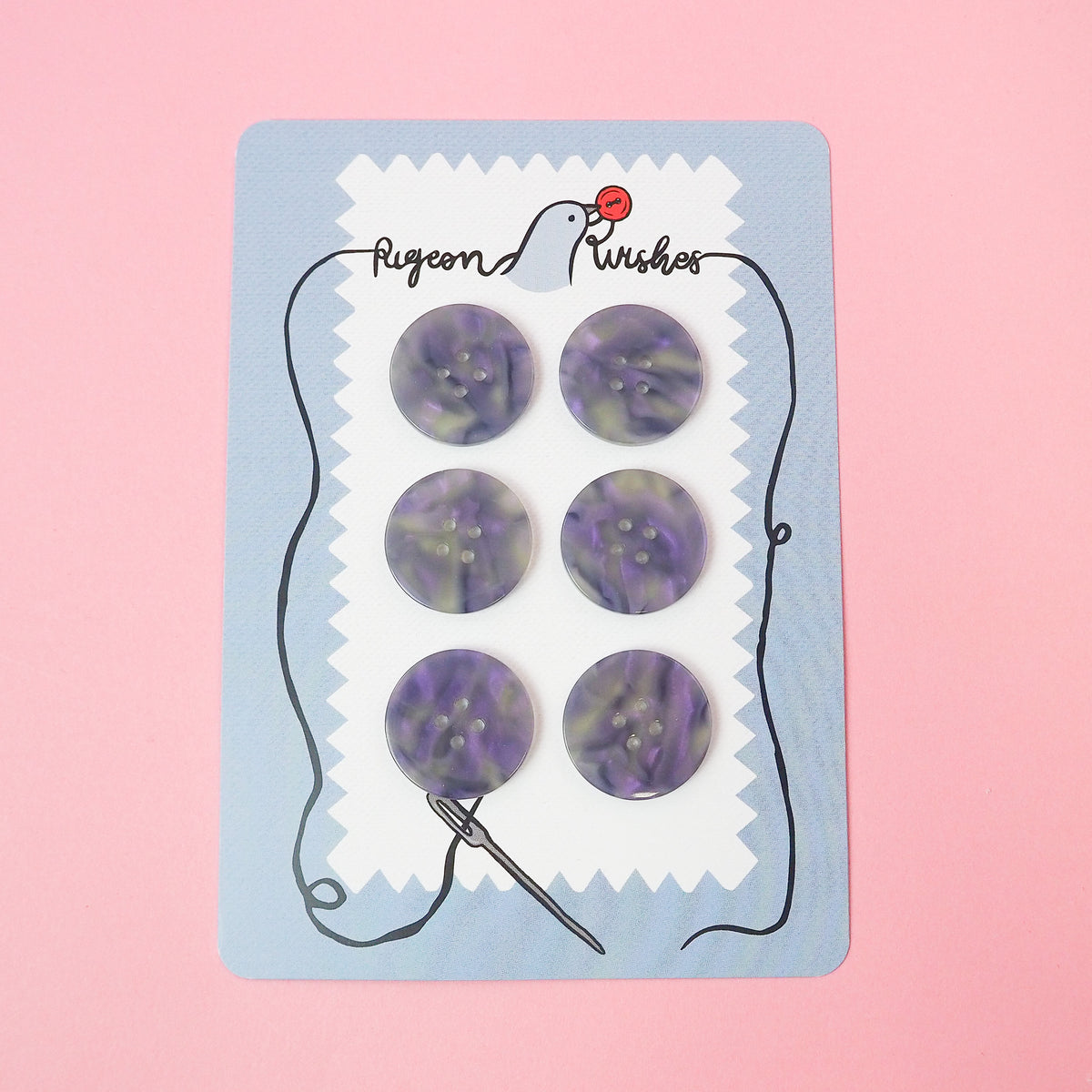 Quartz 25mm Buttons – Grid Fabrics