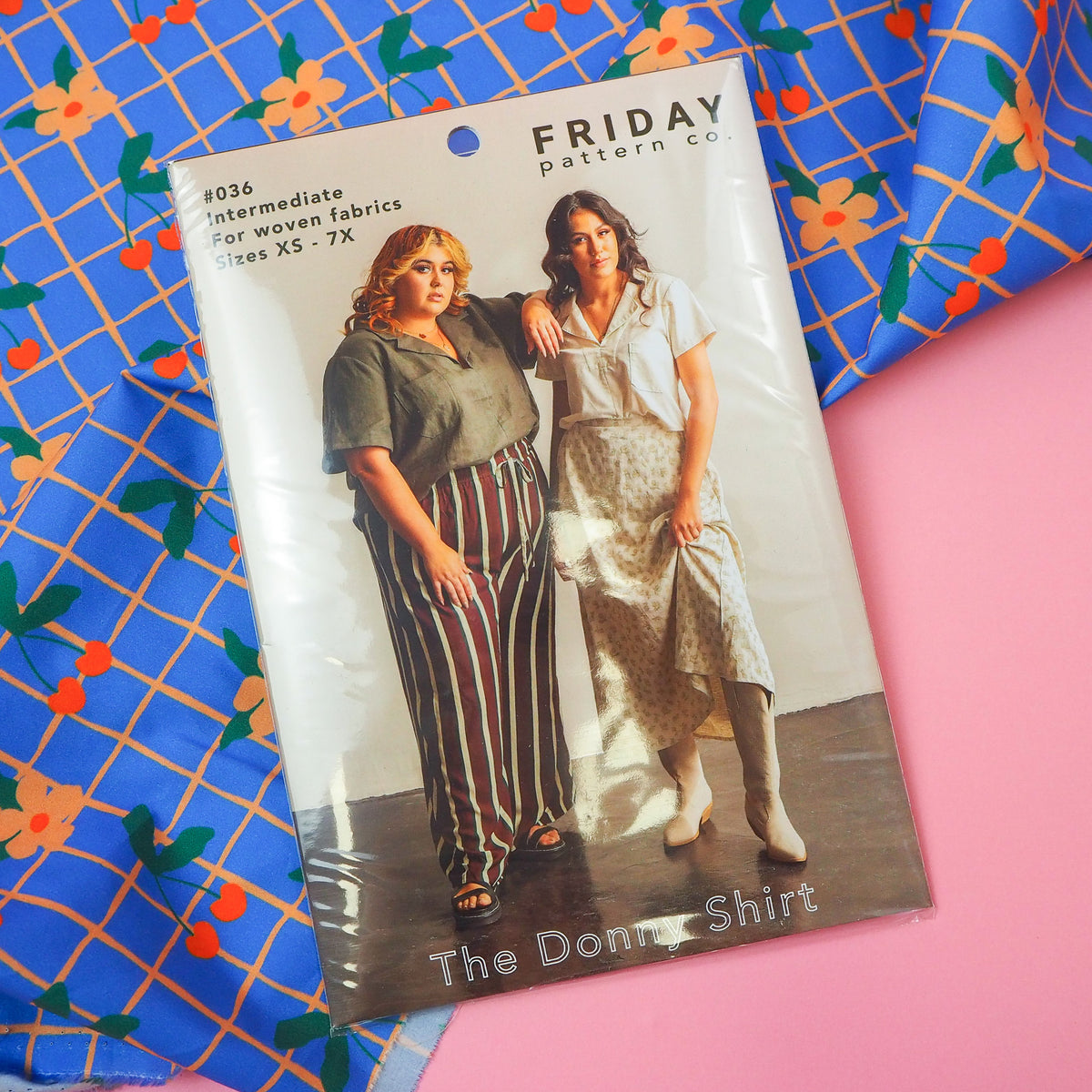 Donny Shirt Paper Pattern - Friday Pattern Company – Grid Fabrics
