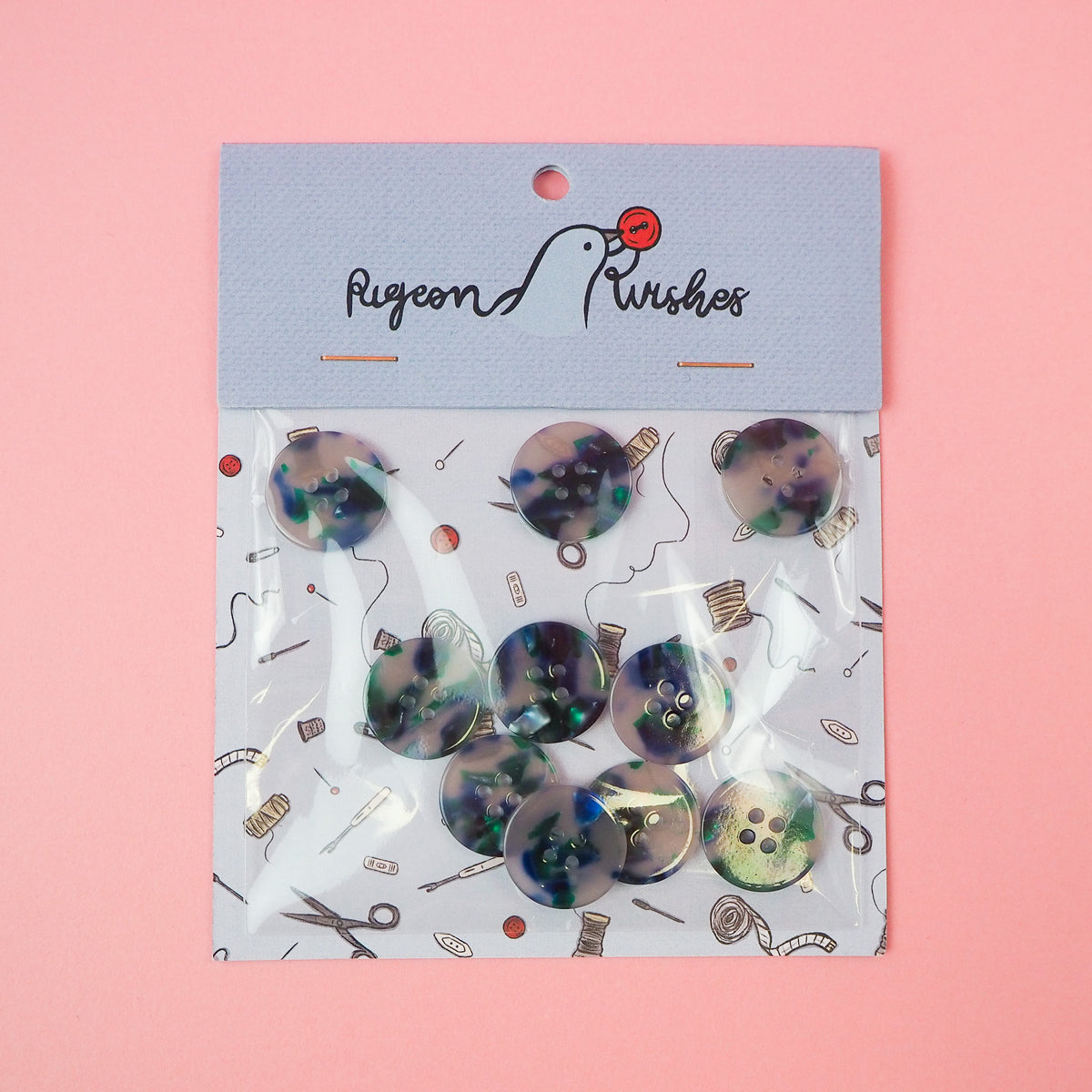 Sublime 20mm Buttons – Grid Fabrics