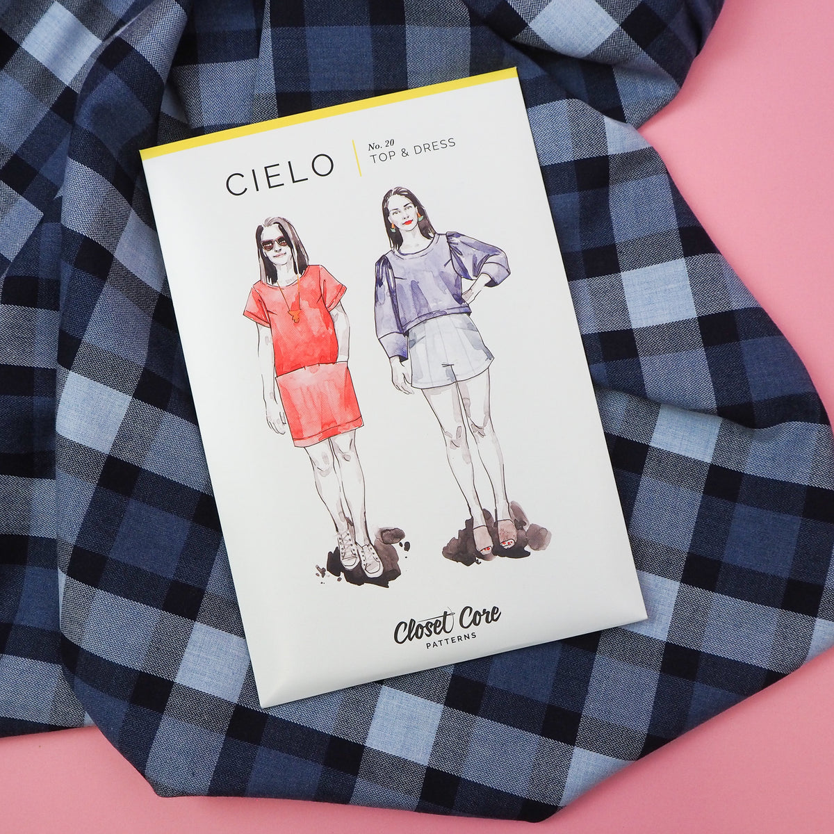 Cielo Top & Dress Pattern - Closet Core Patterns – Grid Fabrics