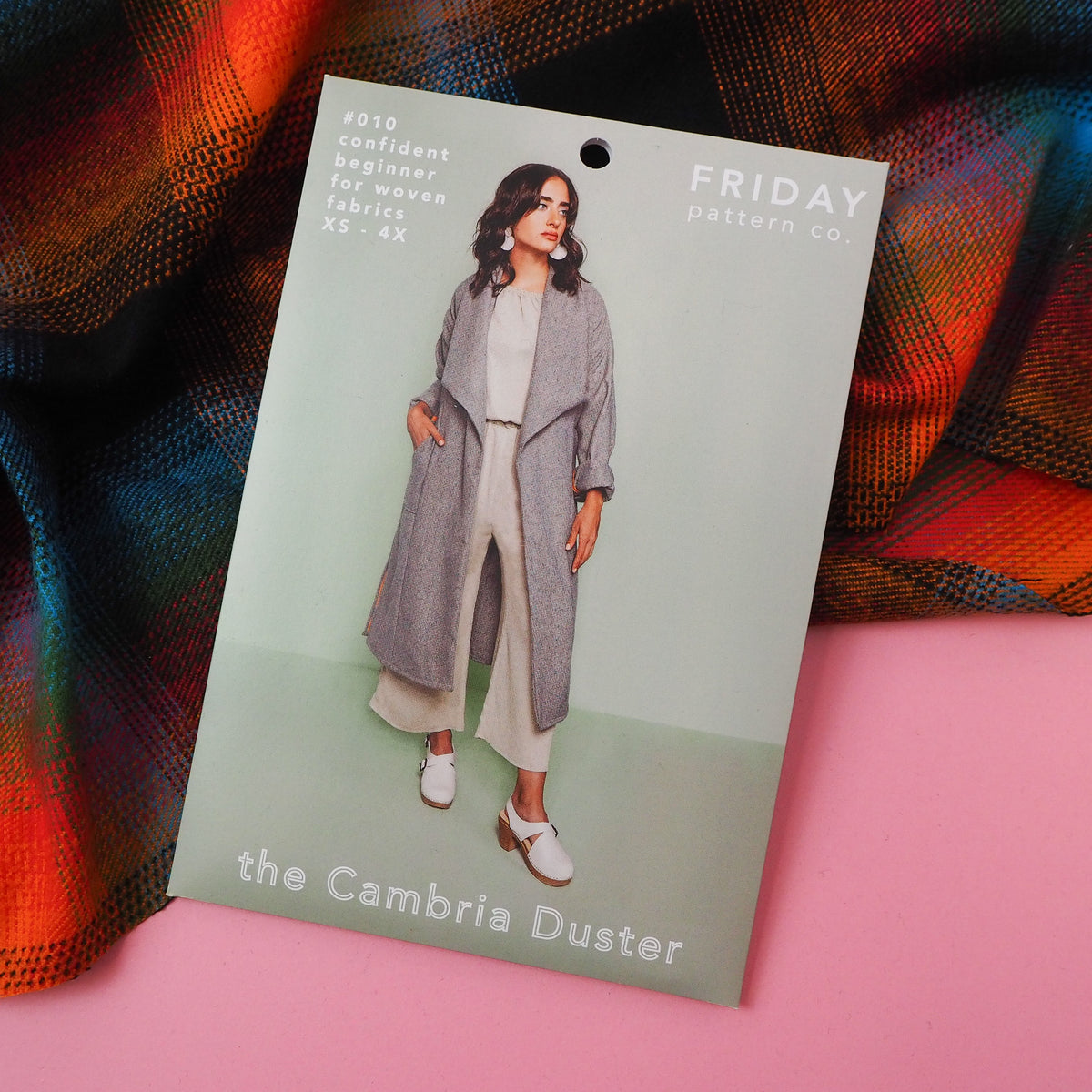 Cambria Duster Paper Pattern - Friday Pattern Company – Grid Fabrics