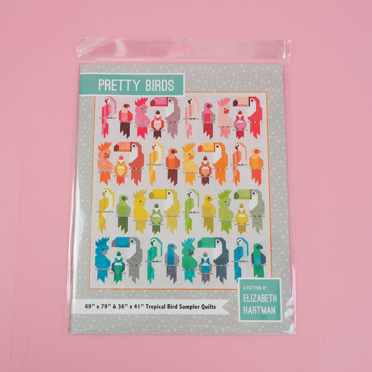 Pretty Birds Quilt Pattern Book - Elizabeth Hartman – Grid Fabrics