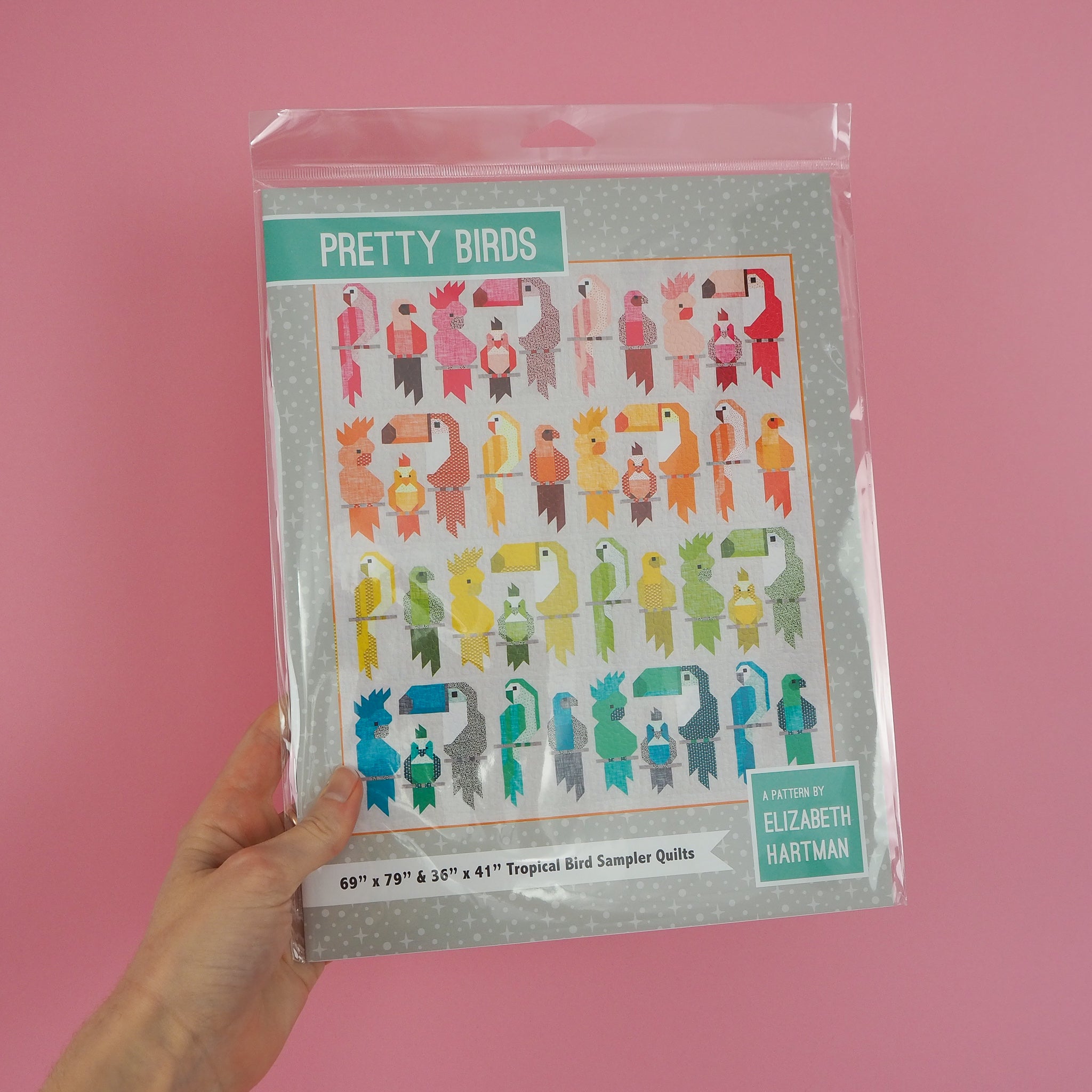 Pretty Birds Quilt Pattern Book - Elizabeth Hartman – Grid Fabrics