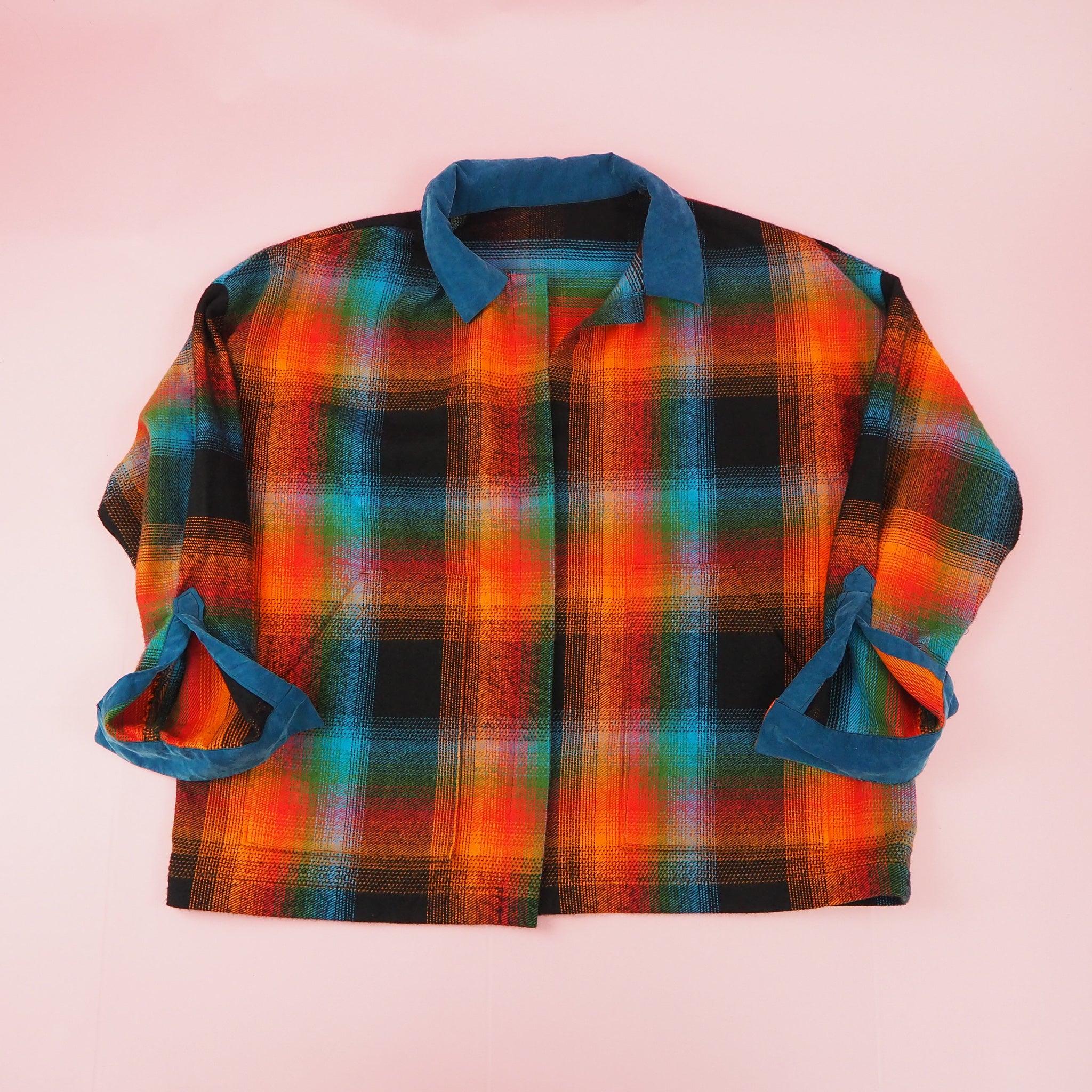 Ilford Jacket Paper Pattern Friday Pattern Company Grid Fabrics