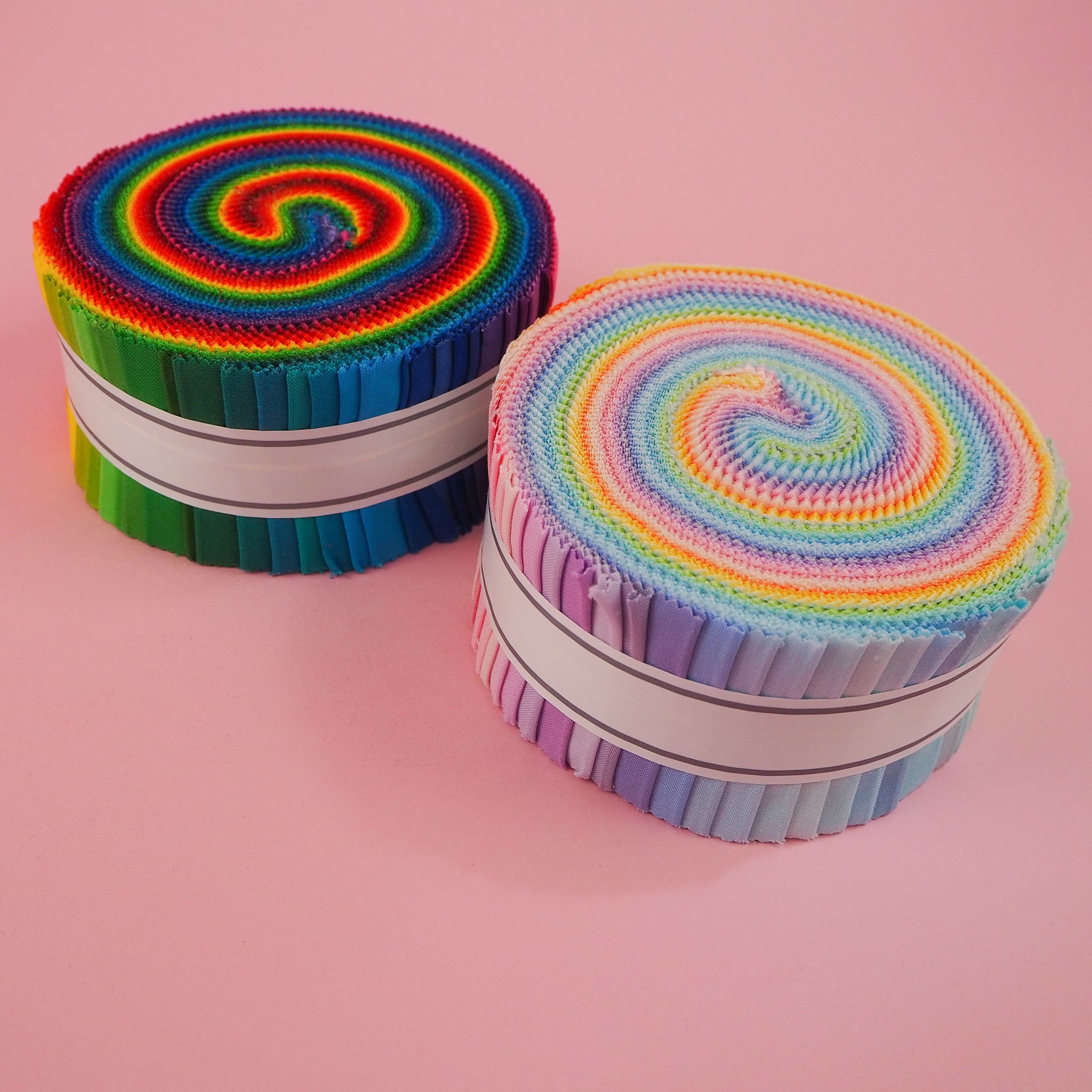 New Classic Rainbow - Jelly Roll – Grid Fabrics