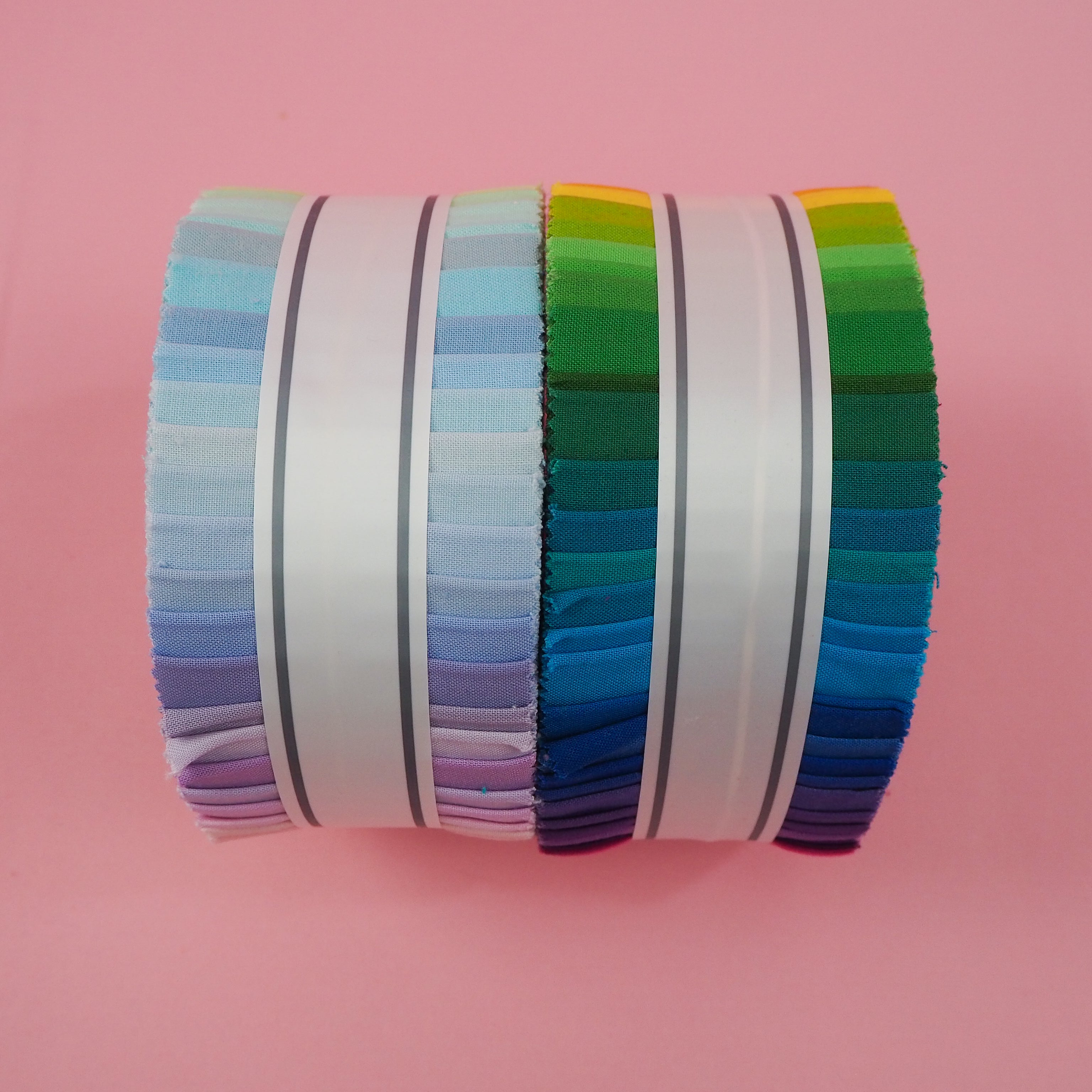 New Pastel Rainbow - Jelly Roll – Grid Fabrics