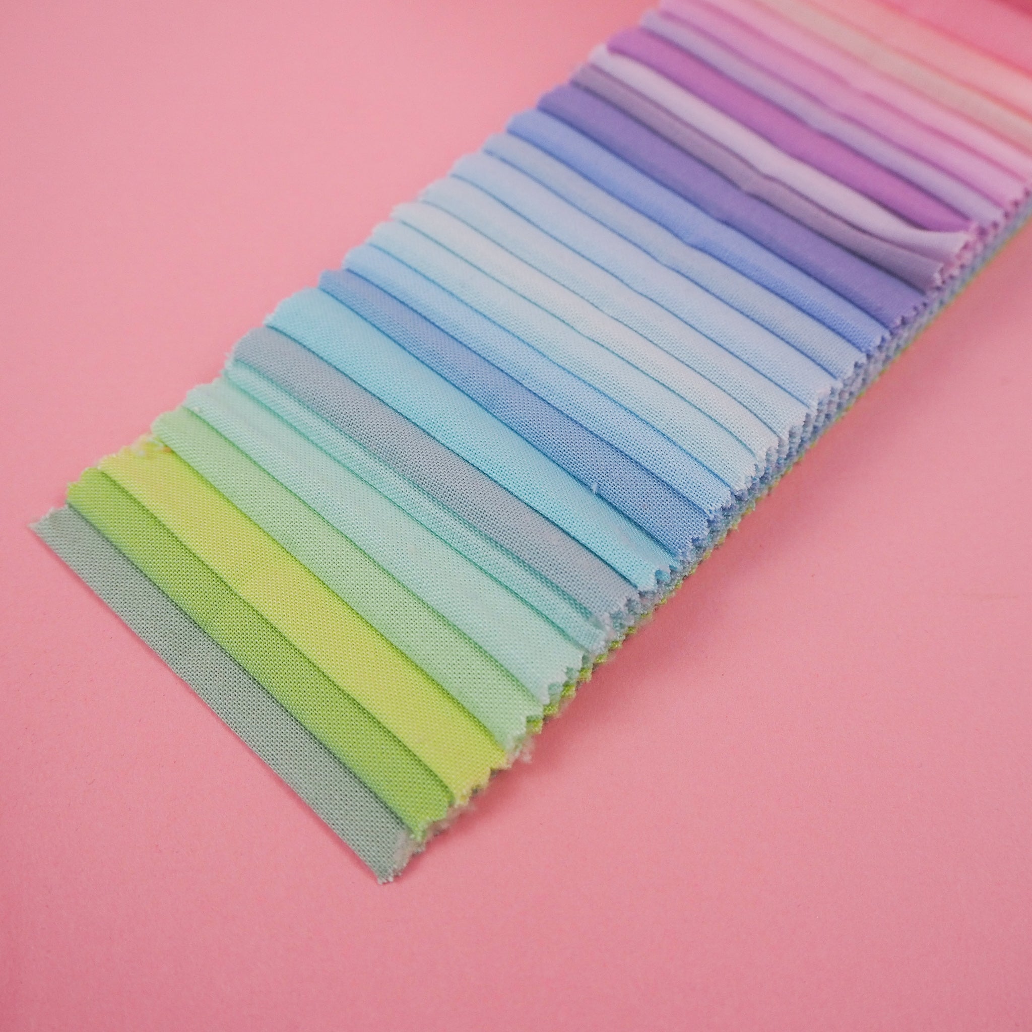 New Pastel Rainbow - Jelly Roll – Grid Fabrics