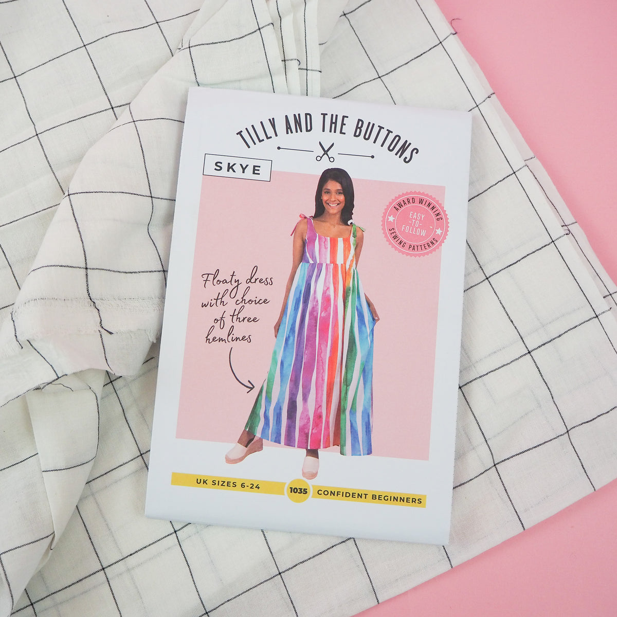 Skye Sundress Paper Pattern - Tilly and the Buttons – Grid Fabrics