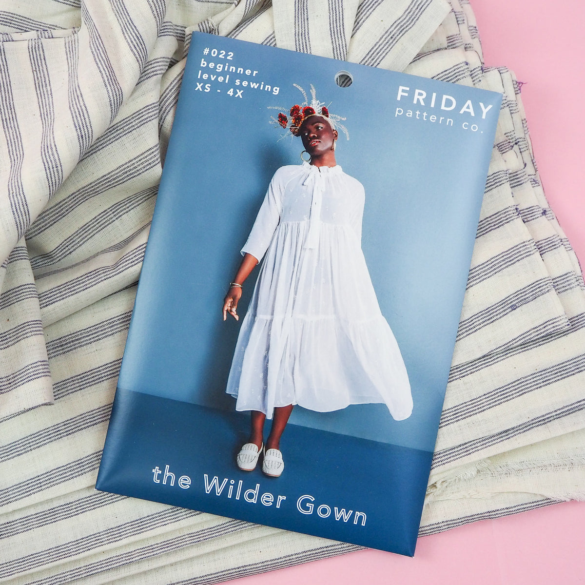 Wilder Gown Paper Pattern - Friday Pattern Company – Grid Fabrics