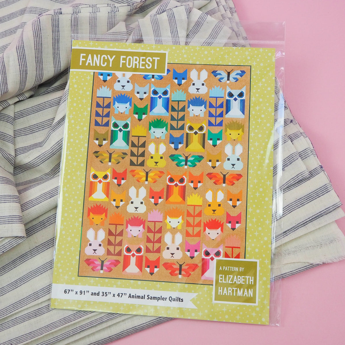 Fancy Forest Quilt Pattern Book - Elizabeth Hartman – Grid Fabrics