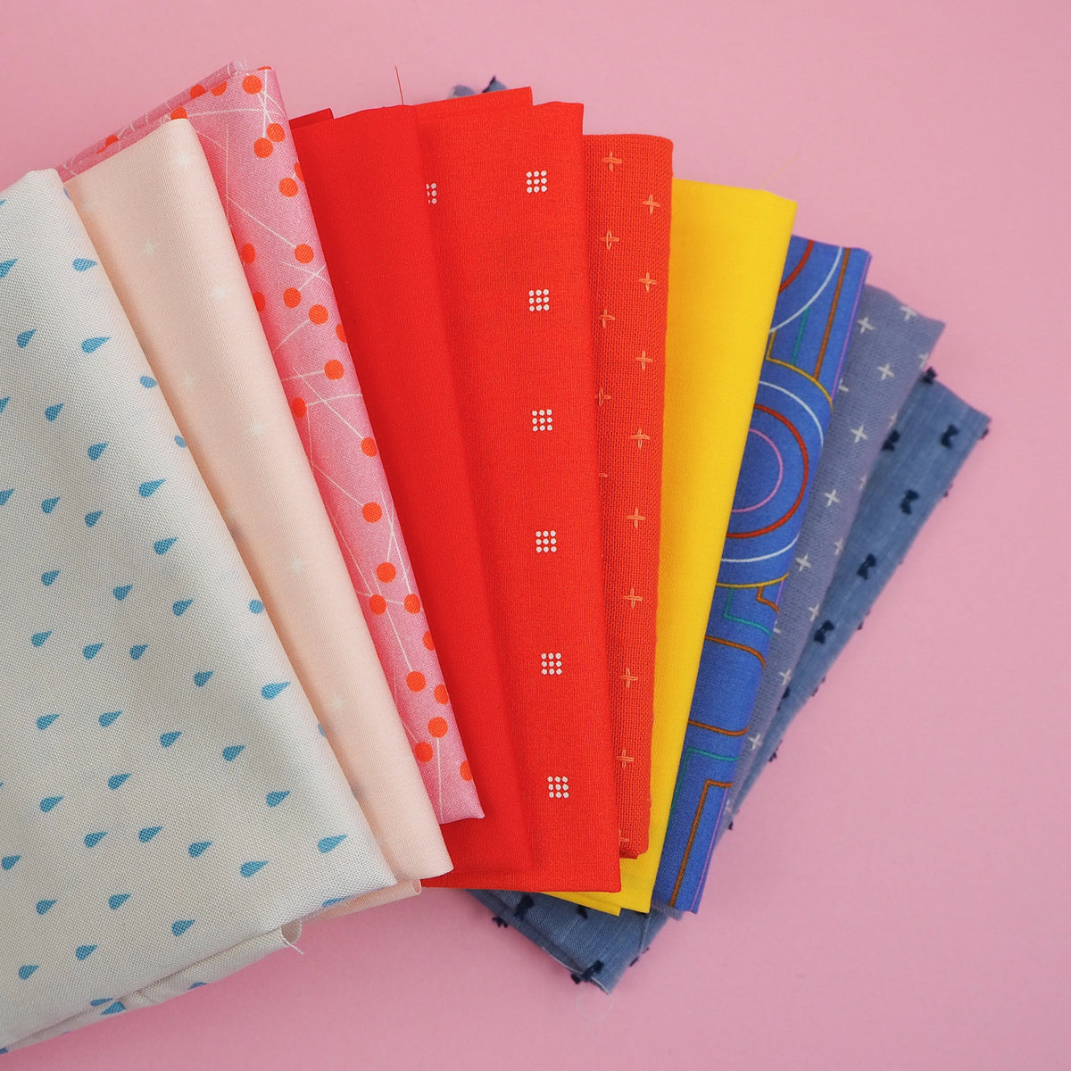 In Rainbows - Fat Quarter Bundle – Grid Fabrics