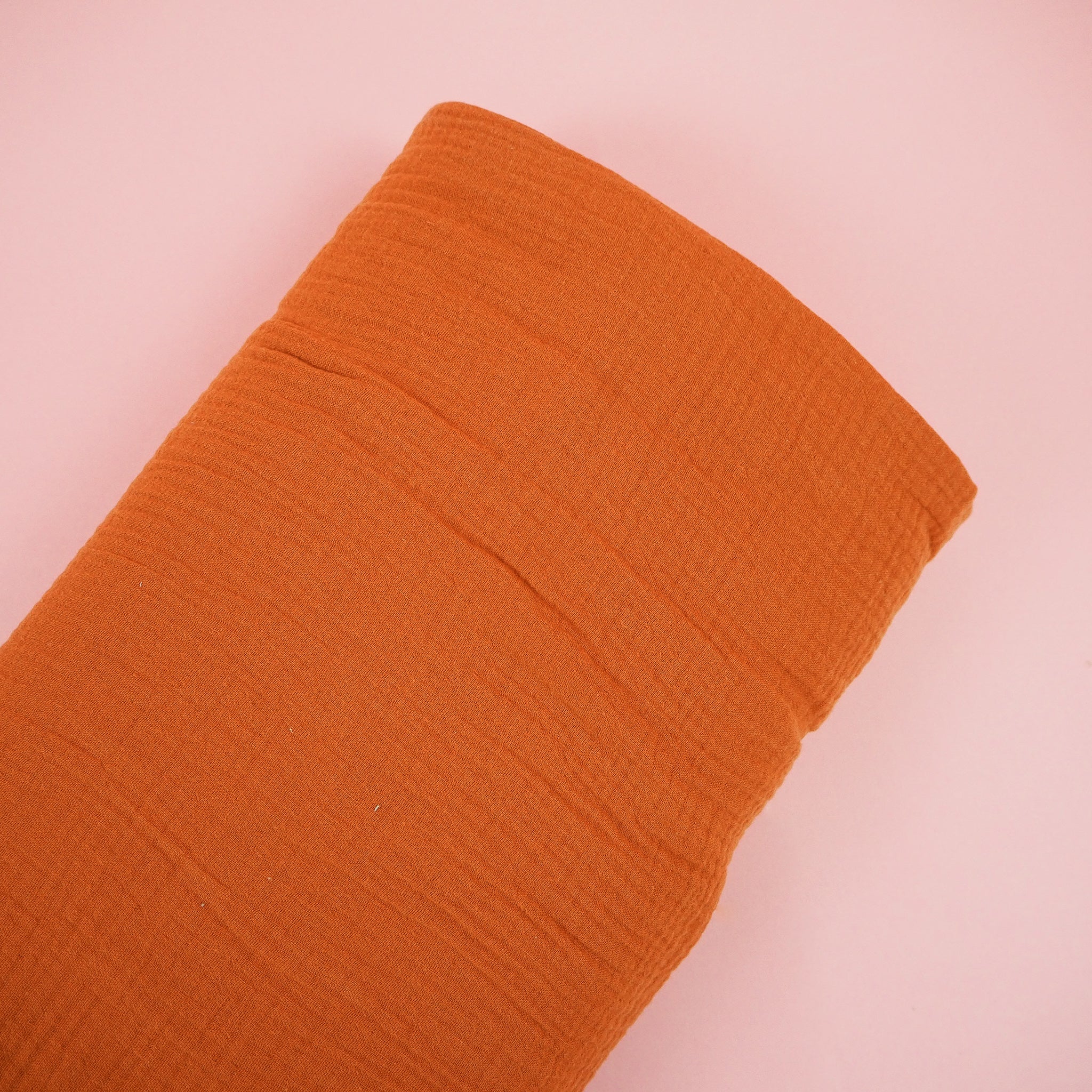 Sakata Rust - Double Gauze – Grid Fabrics