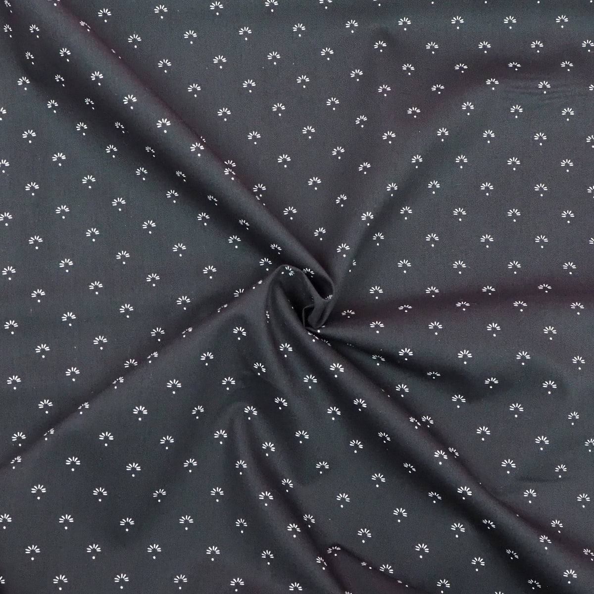 Solar Eclipse Black - Cotton – Grid Fabrics
